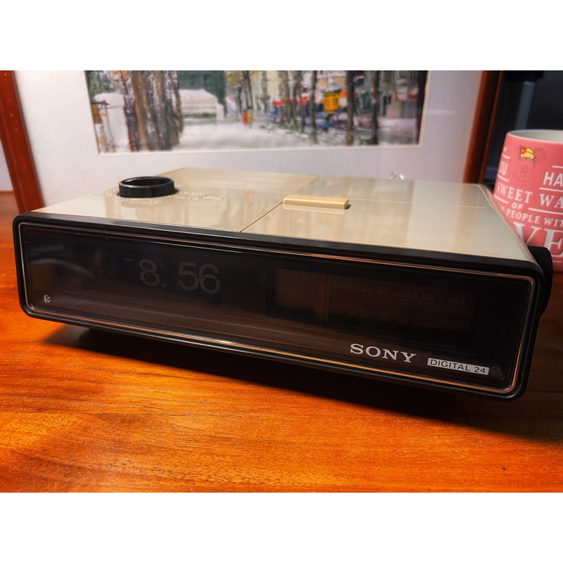 [老胖的翻頁鐘]SONY 索尼 ICF-C230 翻頁鐘收音機 | 蝦皮購物