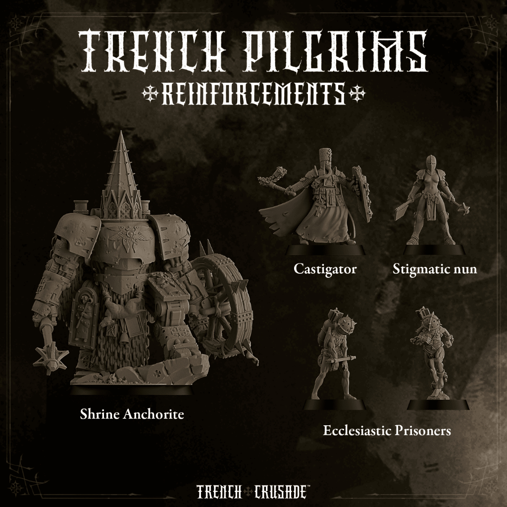 戰壕十字軍 朝聖者 Trench Pilgrims 14K解析度 光固化 3D列印 模型 公仔 | 蝦皮購物