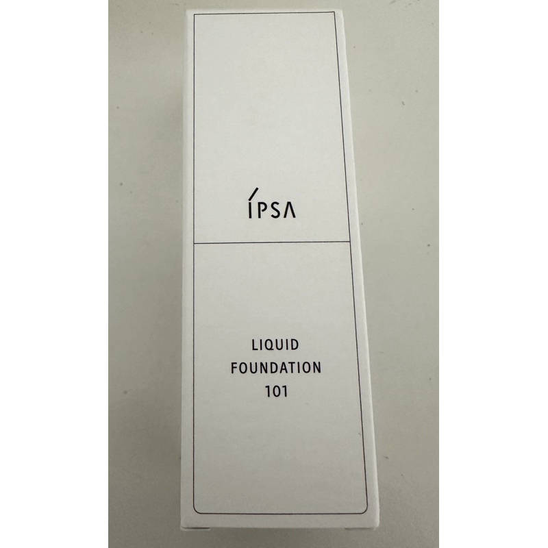 出清全新 IPSA 茵芙莎 輕裸水光粉底液 25ml #101 | 蝦皮購物
