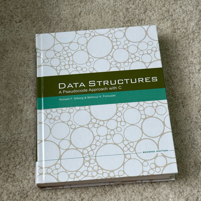 資料結構 Data Sturcture A Pseudocode Approach With C 原文書 二手 大學用書 蝦皮購物