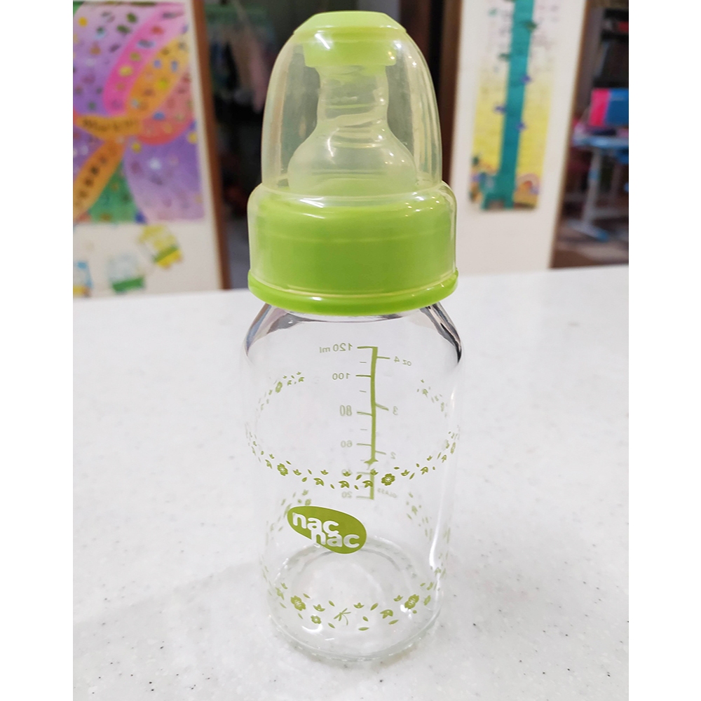 二手Nacnac標準玻璃奶瓶 120ml | 蝦皮購物