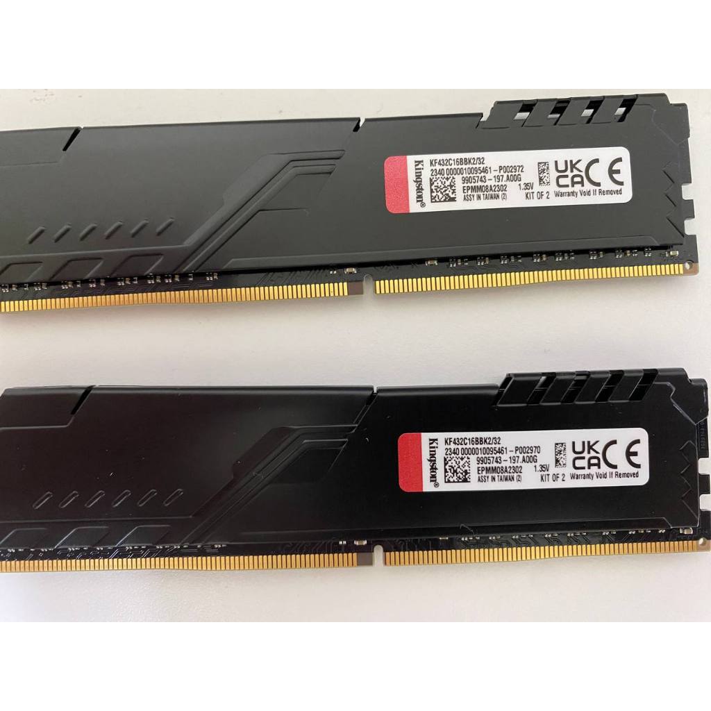 金士頓 Kingston Fury Beast DDR4-3200 16G*2 雙通道 (CL16) | 蝦皮購物