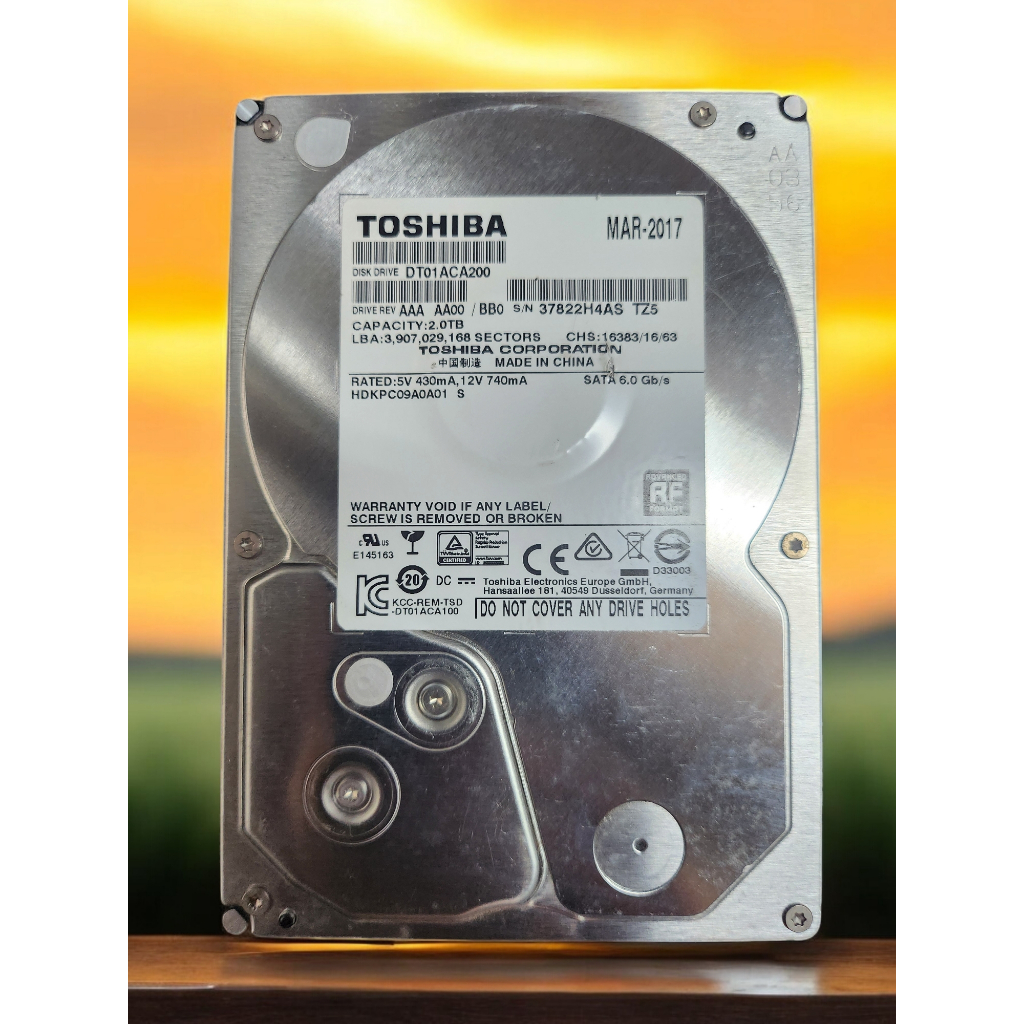 含稅 東芝 HGST 日立 3.5吋 SATA2 2TB 2T 保固1個月 03H006 | 蝦皮購物