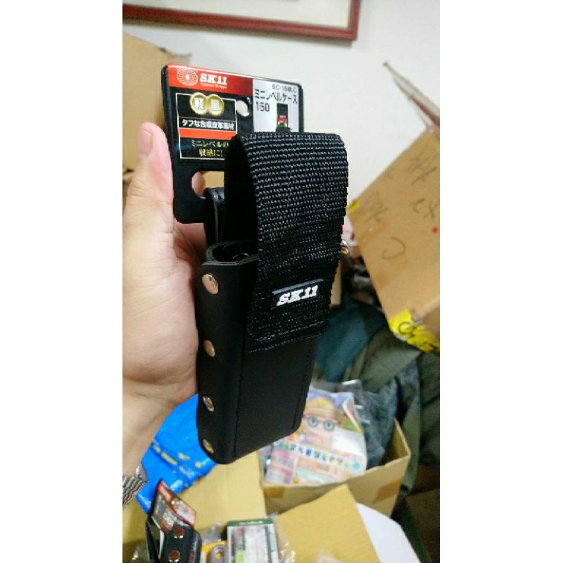 含稅發票日本藤原產業SK11 SC-150LC 超輕量 腰掛工具袋系列 水平尺收納袋(大) 水平儀 水電.電工 | 蝦皮購物