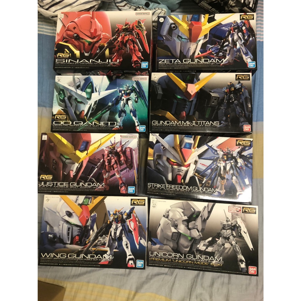RG 新安洲 00Q 量子 正義鋼彈 飛翼鋼彈 TV版 Z鋼彈 MKII 迪坦斯 攻擊自由 獨角獸 初回限定 zeta | 蝦皮購物