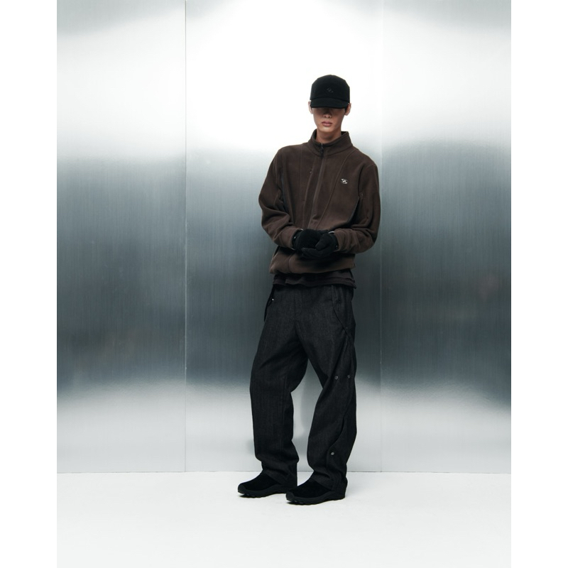 SAN SAN GEAR - FLEECE JACKET [BROWN]_24FW | 蝦皮購物