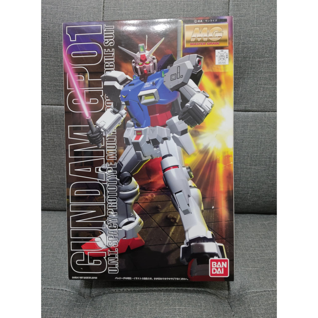 就是全新現貨不用再問 0083 星塵回憶錄 MG 1/100 RX-78 鋼彈試作1號機 GP01 陸戰型 | 蝦皮購物
