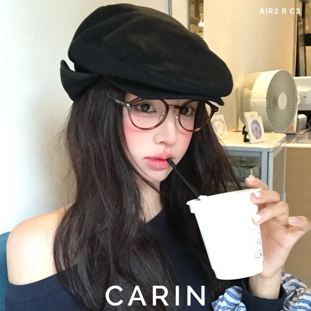 CARIN 光學眼鏡 AIR2 R C3 圓形膠框 NewJeans同款 - 金橘眼鏡 | 蝦皮購物