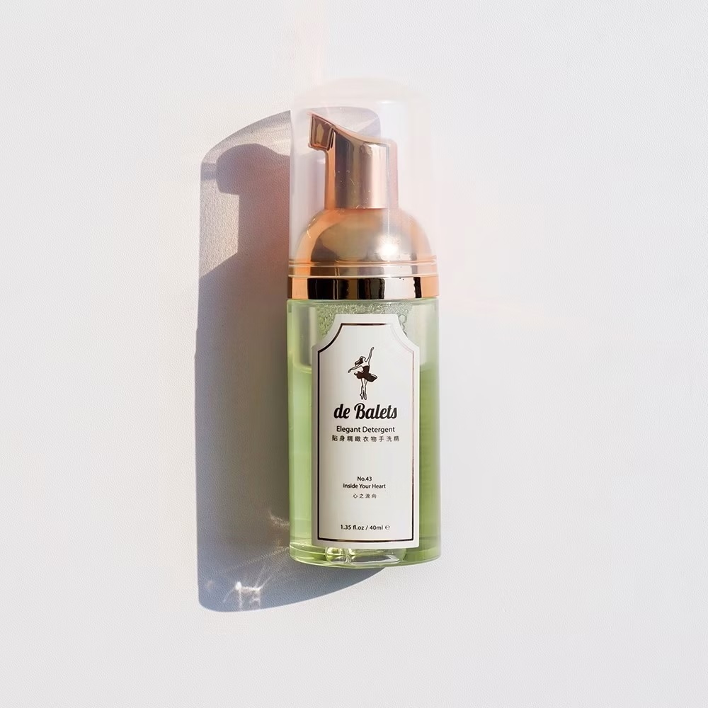 de Balets 【體驗瓶-衣物卸妝慕斯】貼身精緻衣物手洗精-心之流向40ml LDC | 蝦皮購物