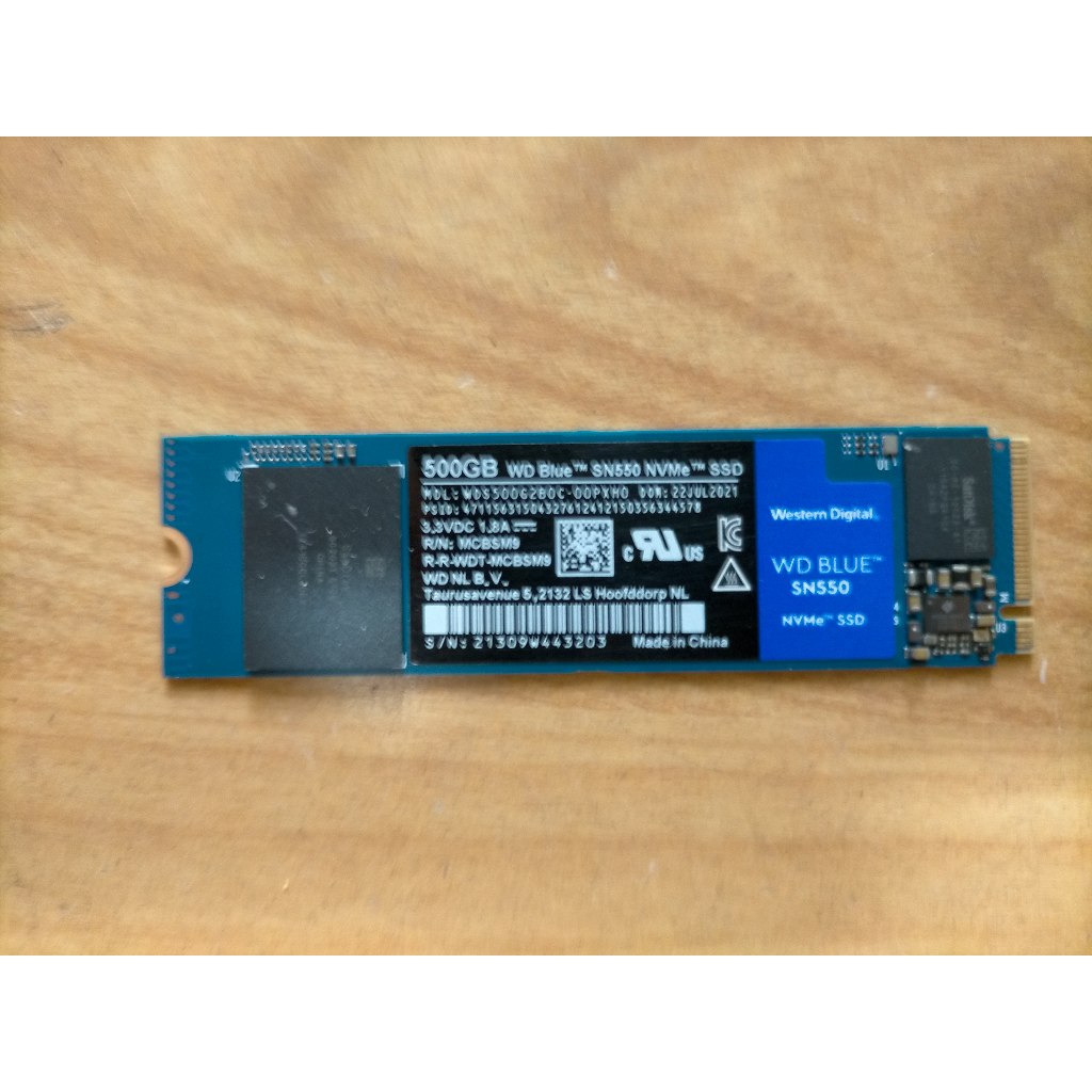 H. SSD 固態硬碟-WD BLUE SN550 500GB NVMe SSD 直購價780 | 蝦皮購物