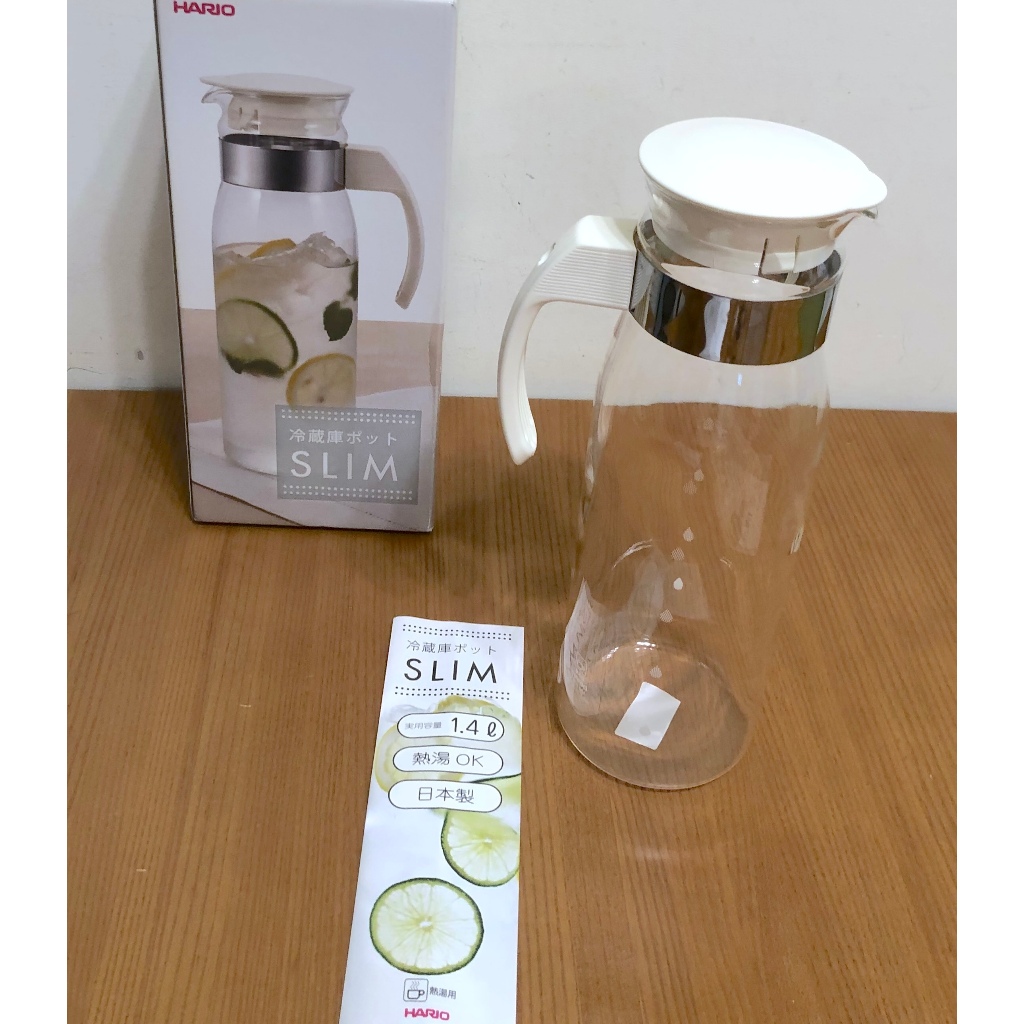 日本 HARIO RPLN-14 玻璃冷水壺 便利冷水壼 1400ml MADE IN JAPAN | 蝦皮購物
