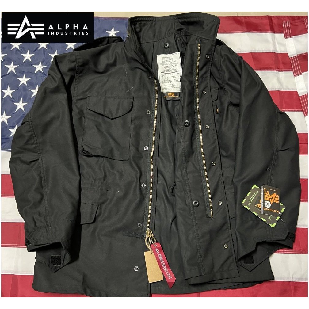 美軍公發ALPHA黑色M65野戰外套(現貨全新)..另有賣美軍,德軍品裝備BDU迷彩服.飛行夾克.頭盔戰鬥服布章德軍臂章 | 蝦皮購物