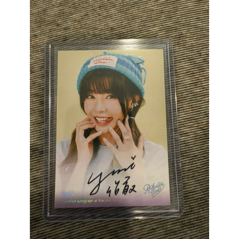 2024 Rakuten girls 樂天女孩 Yuri 陳怡叡 私服 俏皮可愛 官方 簽名 限量卡 限量10張 | 蝦皮購物
