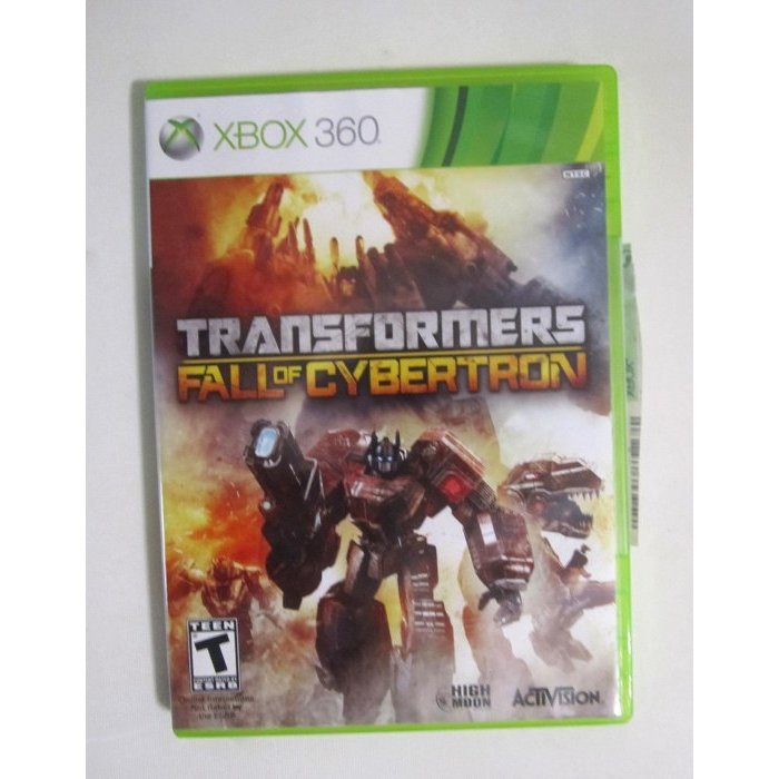 XBOX360 變形金剛：賽博坦殞落 英文版 Transformers: Fall of Cybertron | 蝦皮購物