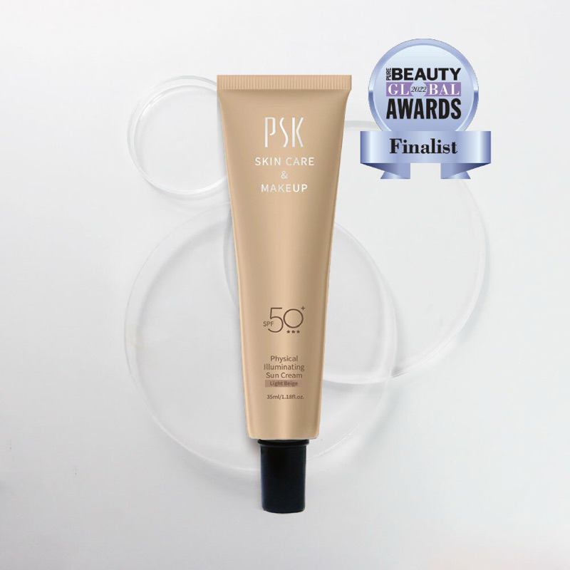 PSK深海美肌專家 純物理全能潤色隔離霜SPF50+ 35ml 自然色 防曬 素顏霜 防曬乳 妝前乳 隔離 | 蝦皮購物