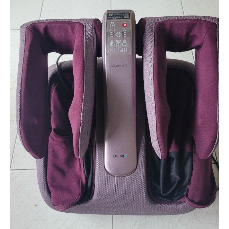 OSIM 智能腿樂樂2 OS-393(腳底按摩/ 腿部按摩/美腿機) | 蝦皮購物
