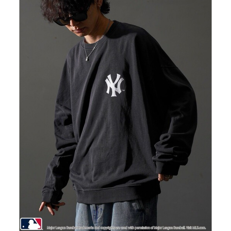 ｛FLOM}台南實體店面 FREAK’S STORE MLB SWEAT 刷毛 大學T | 蝦皮購物