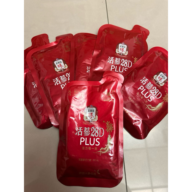 16包 韓國 正官庄活蔘28D PLUS隨身包80ml 六年根 Maca 一起賣 | 蝦皮購物