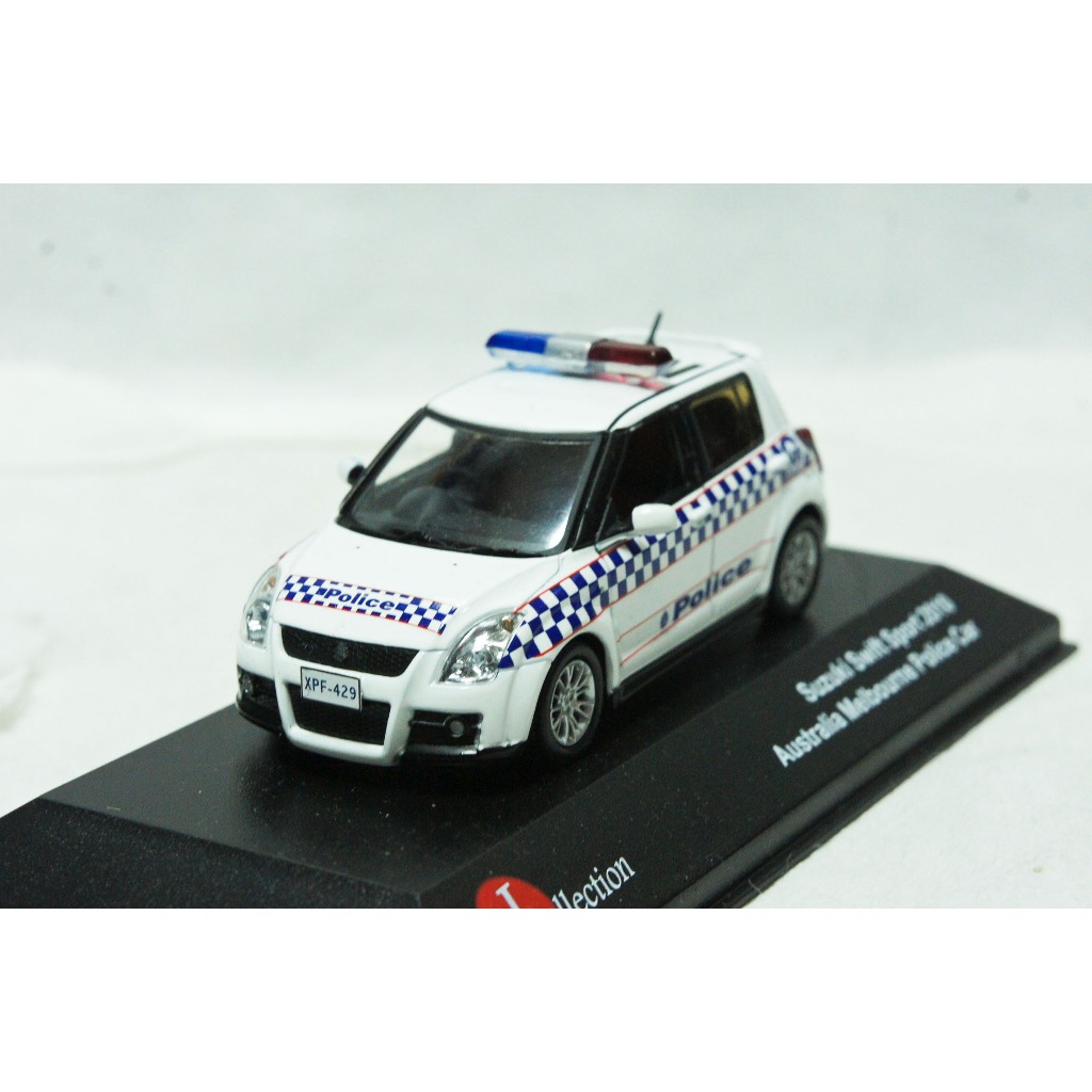 【絕版現貨】1:43 J-Collection Suzuki Swift Sport 2010 Police 澳洲警車 | 蝦皮購物