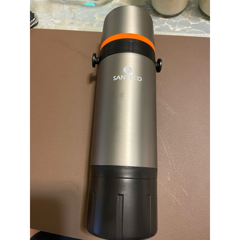 SANTECO KAFE即享保溫沖煮壺/保溫瓶 650ml 內建咖啡濾杯咖啡粉盒 | 蝦皮購物