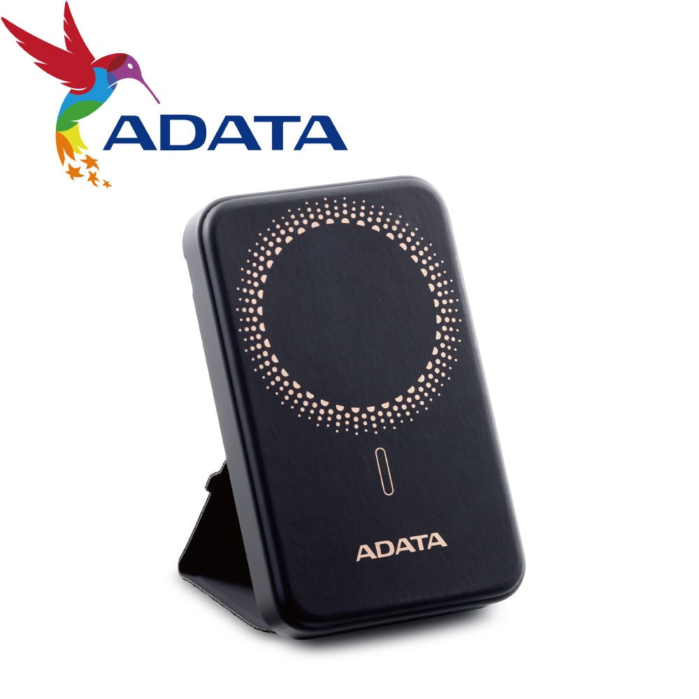ADATA 威剛 MagSafe 快充摺疊行動電源 黑色 5000mAh 10000mAh R100 R050 公司貨 | 蝦皮購物