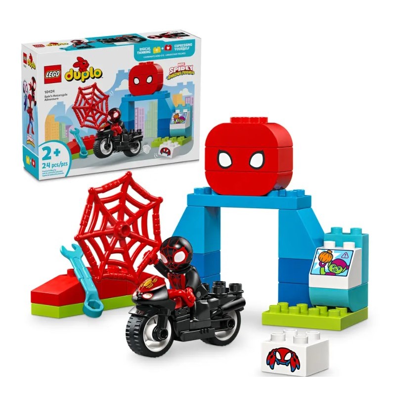 【小天使玩具團購】（現貨）LEGO 10424 Spin's 摩托車冒險 | 蝦皮購物