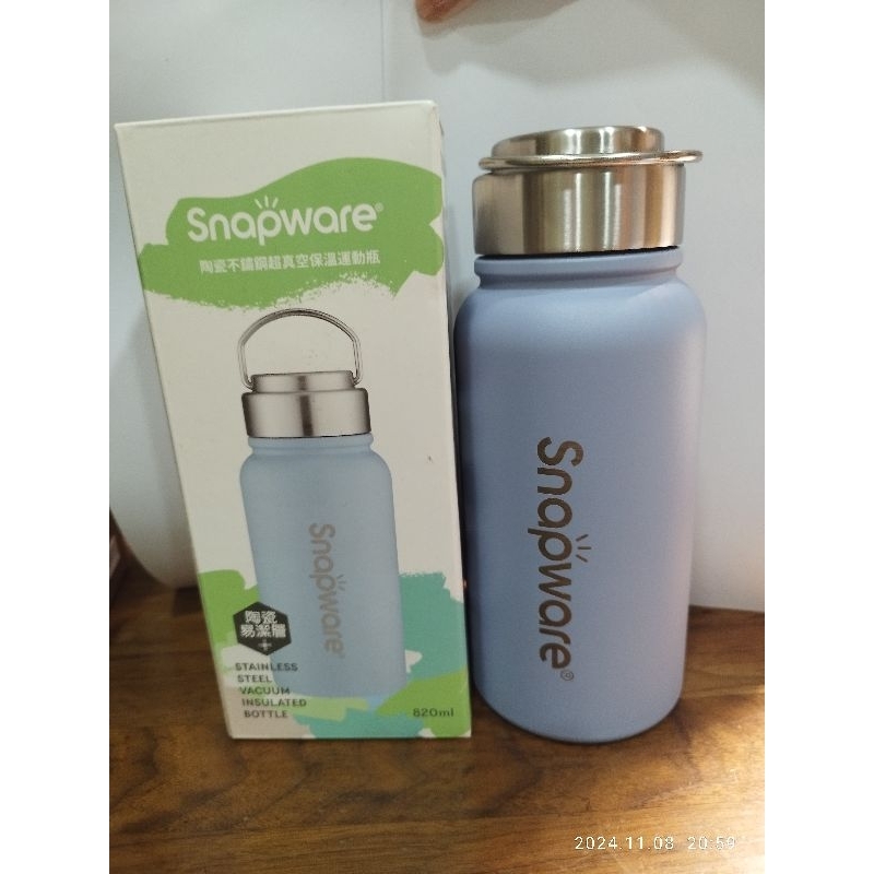 康寧 Snapware陶瓷不鏽鋼超真空保溫運動瓶820ML | 蝦皮購物