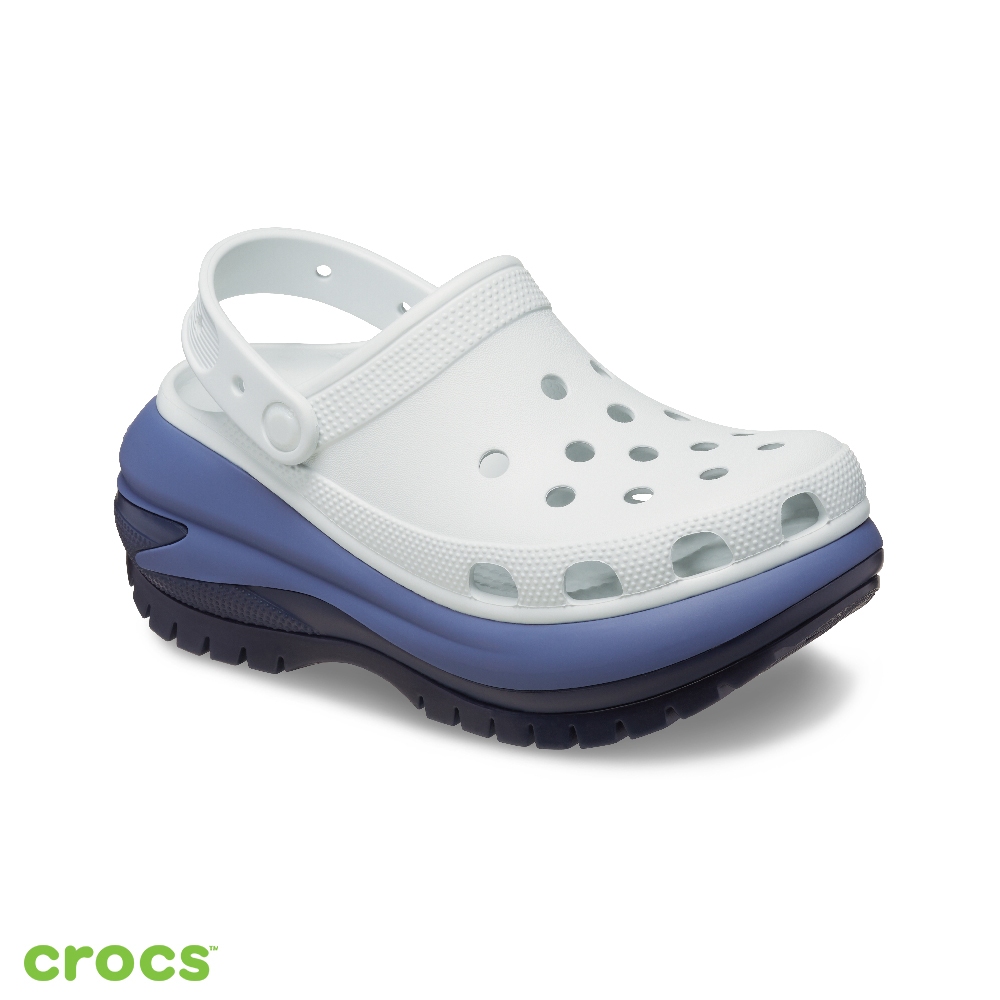 Crocs 卡駱馳 (中性鞋) 經典光輪花呢克駱格 classic Mega Crush 210749-1NL | 蝦皮購物