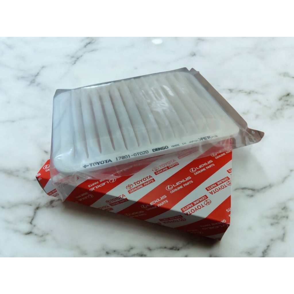 TOYOTA 17801-0T020 加厚款 空氣濾心 濾芯 濾網 Yaris RAV4 ALTIS WISH | 蝦皮購物