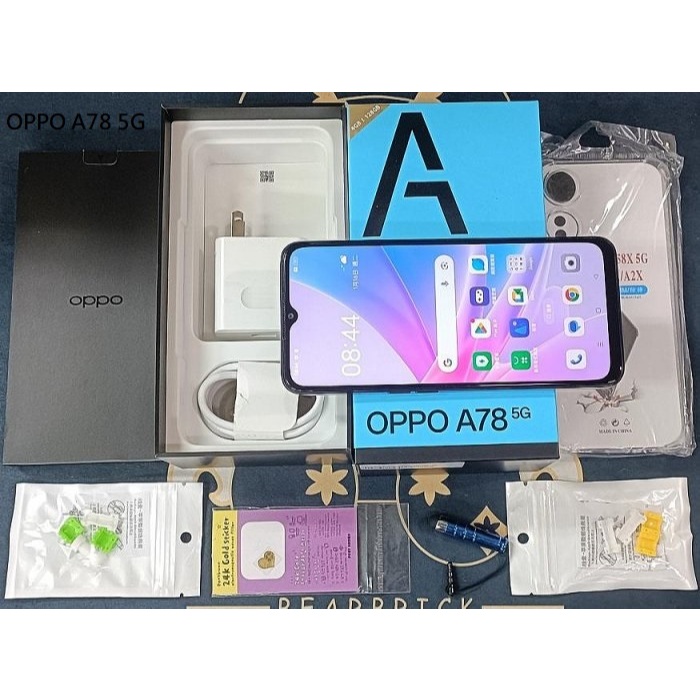 *典藏奇機*展示機出清-OPPO A78 5G 128G 6.5吋螢幕 AI人像美顏 天璣八核 指紋辨識 5千電量 黑 | 蝦皮購物