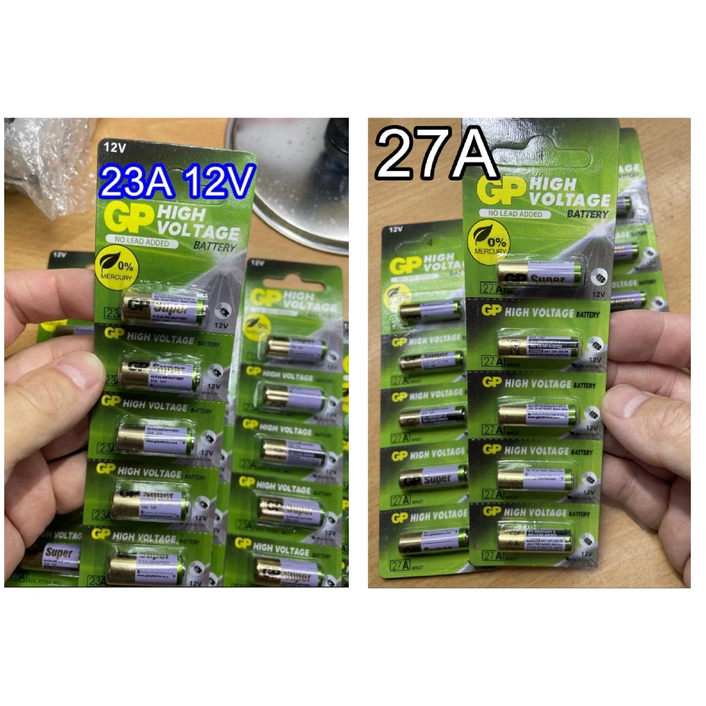 23A 27A 12V 9V 6F22 遙控開關 電池 遙控器/門鈴/防盜器/手電筒 電池 卡紙包裝 GP 佳坤 | 蝦皮購物