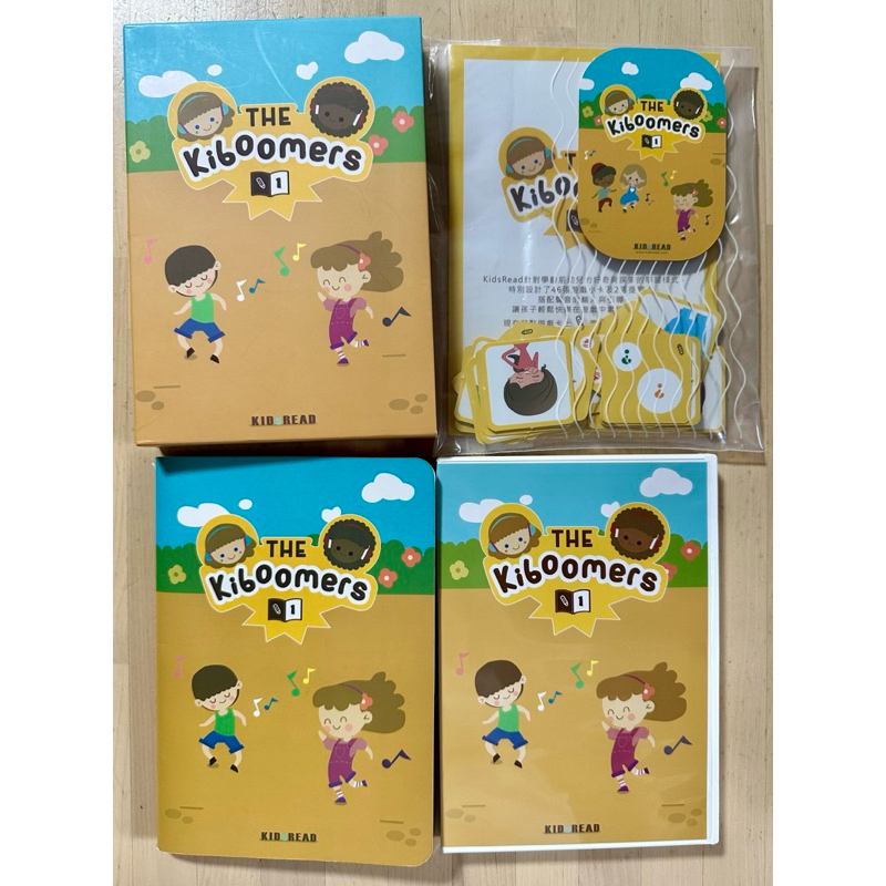 [二手] Kidsread Kiboomers英文兒歌唱學專輯_第一輯&第二輯 | 蝦皮購物