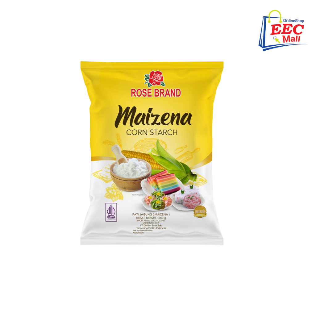 印尼 ROSE BRAND Tepung Maizena Corn Starch 250g Flour 玉米粉 玉米澱粉 | 蝦皮購物