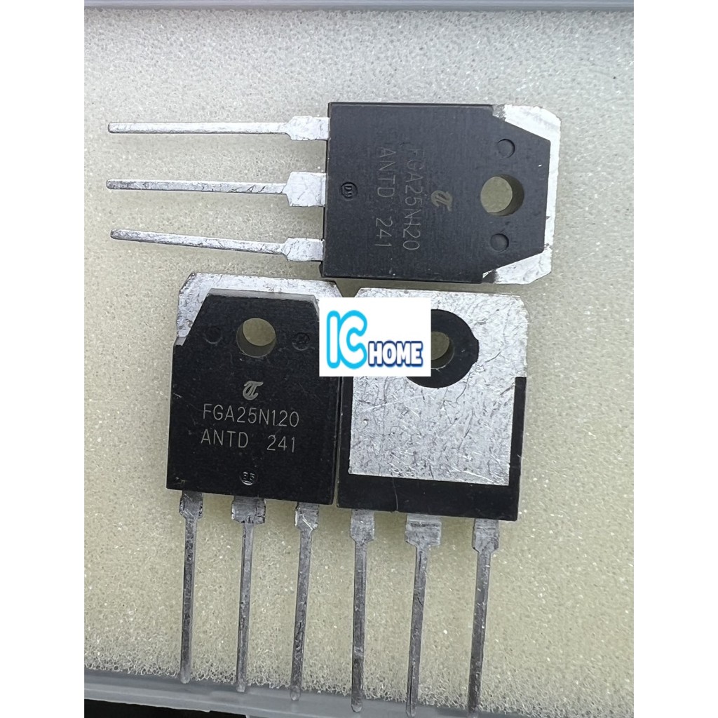 ICHOME 全新 高品質 25N120 IGBT 1.2KV 25A 246W TO-3P 電磁爐 維修 現貨 | 蝦皮購物