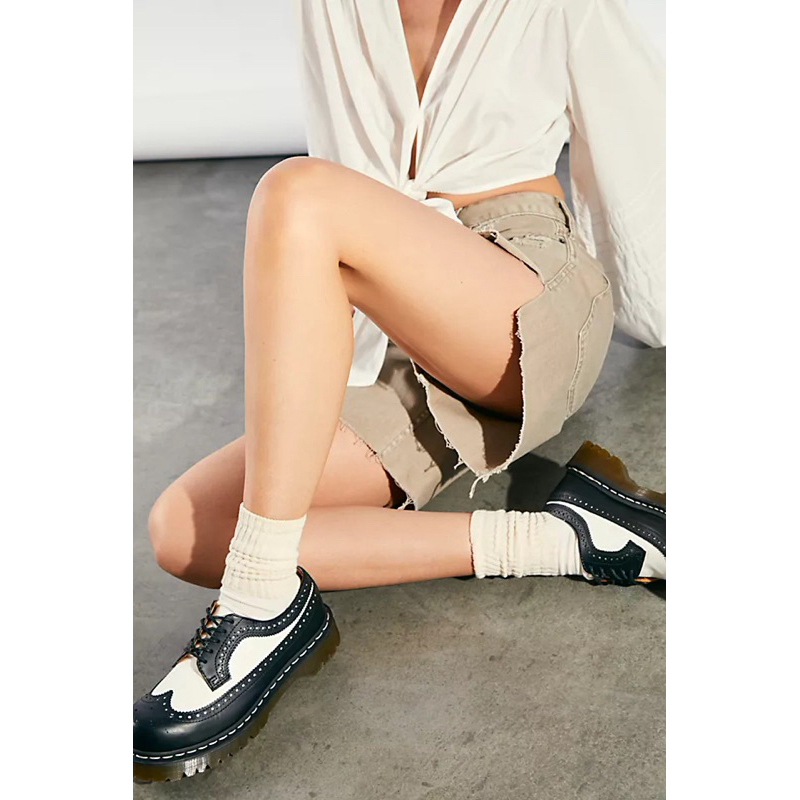 現+預｜Dr.Martens 3989 BEX 黑白 雕花 牛津鞋 皮鞋 小厚底 厚底 馬丁 馬汀 厚底馬丁 黑色 白色 | 蝦皮購物