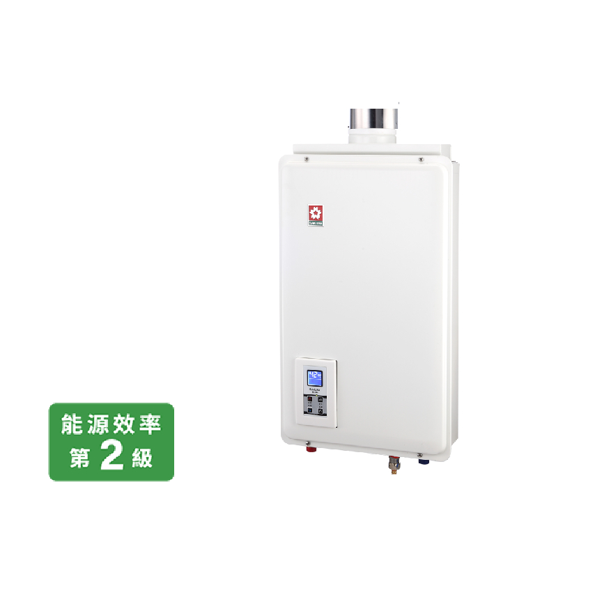 台中#阿飛 櫻花 SH - 1680 16L 供排平衡智能恆溫 熱水器 (浴室、櫥櫃專用) | 蝦皮購物