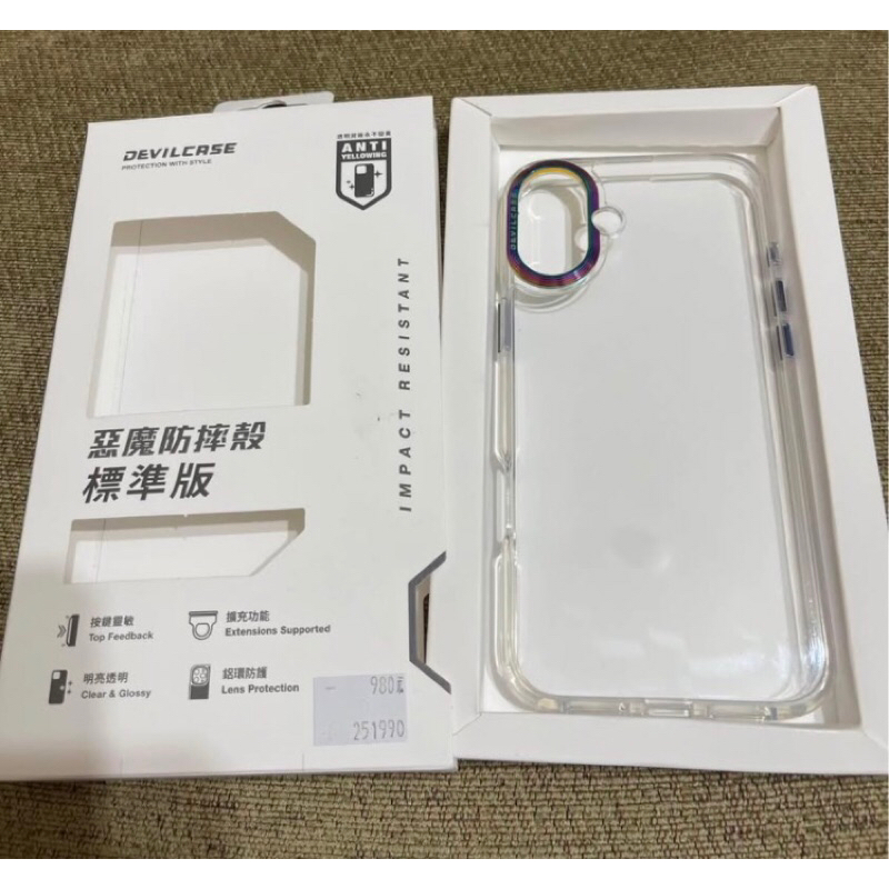 二手極新在淡水iPhone 16 plus惡魔防摔殼 標準版Devilcase | 蝦皮購物