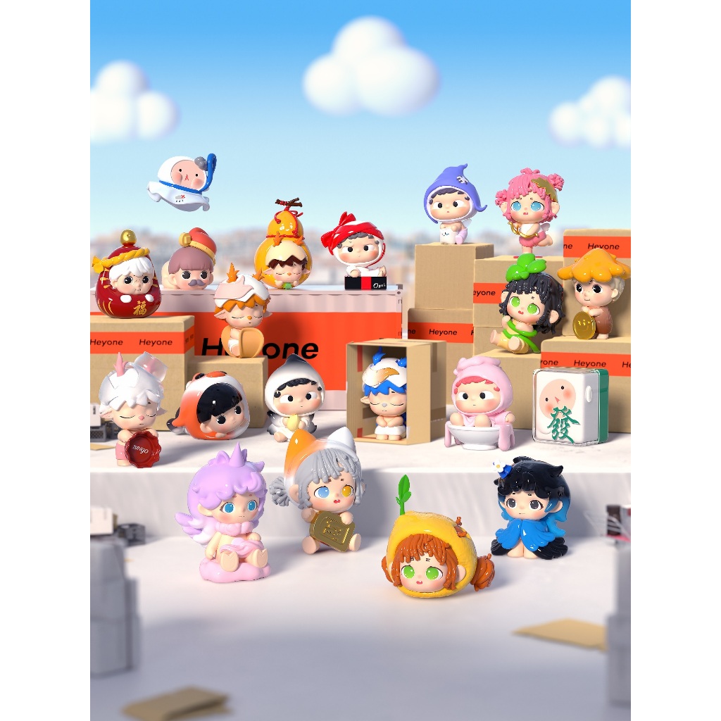 Heyone mini 好運製造局系列 正版 盲盒 盒玩 現貨 扭蛋盲線中 | 蝦皮購物