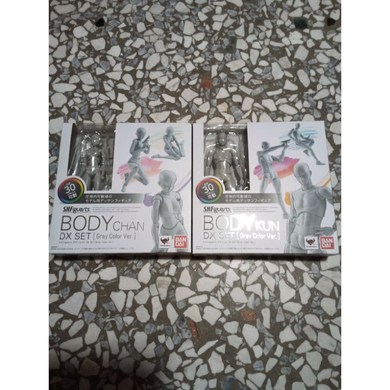現貨正版 BANDAI S.H.Figuarts SHF 素體君 男女素體 DX 豪華組 灰色 | 蝦皮購物