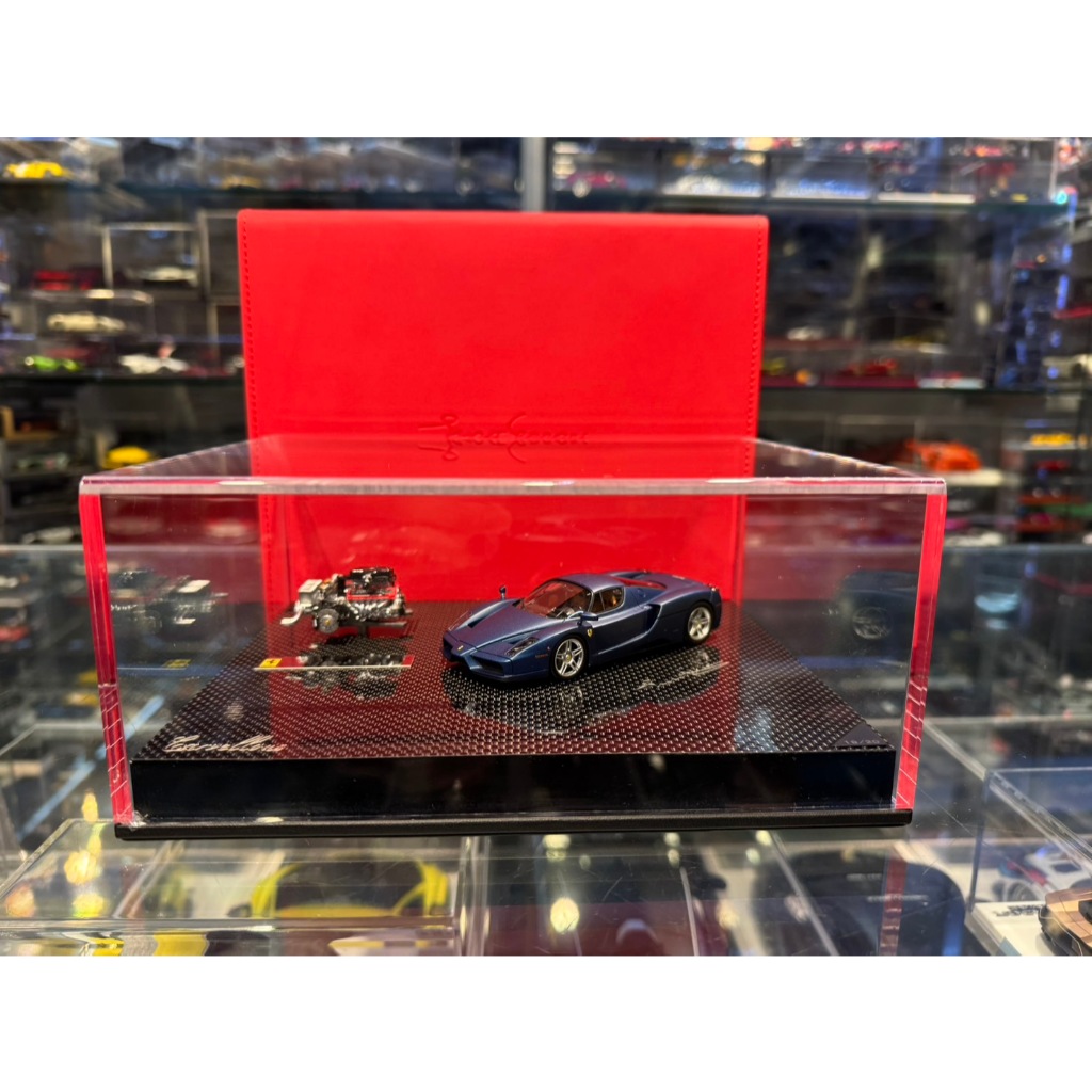 吉華@ 1/43 Carvellous Ferrari Enzo Matt Blue 禮盒版 | 蝦皮購物