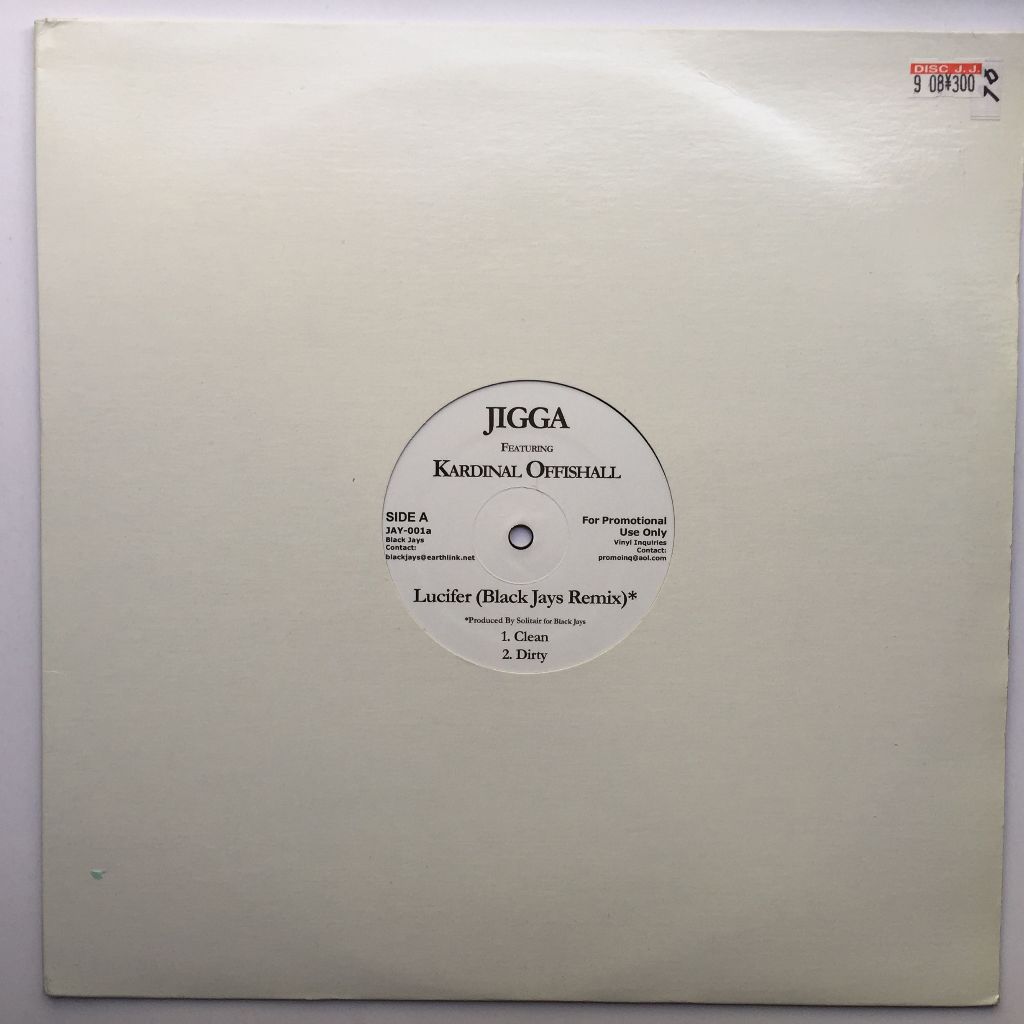JAY-Z ft. Kardinal Offishall – Lucifer (Black Jays Rem) 雷鬼LP | 蝦皮購物