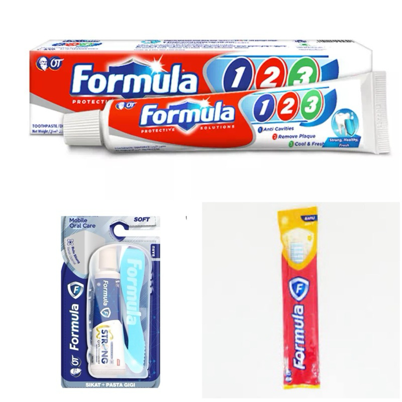 牙膏 Odol Formula 123 Toothpaste 70g | 蝦皮購物