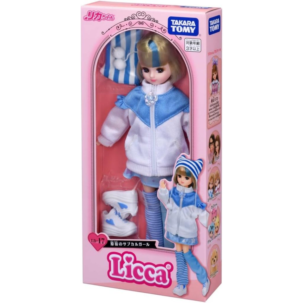 現貨 Licca 莉卡娃娃 LD-17原宿次文化莉卡 | 蝦皮購物