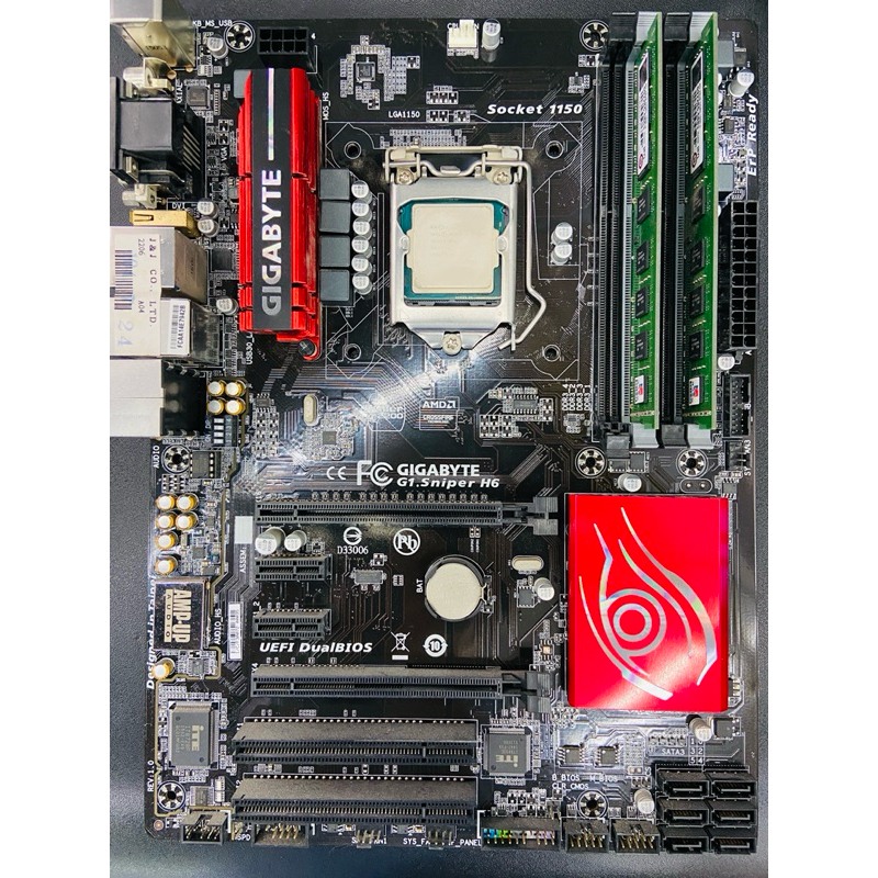 intel E3 1231 v3 LGA1150 腳位 二手+技嘉 G1.Sniper H6 +8g*2 | 蝦皮購物