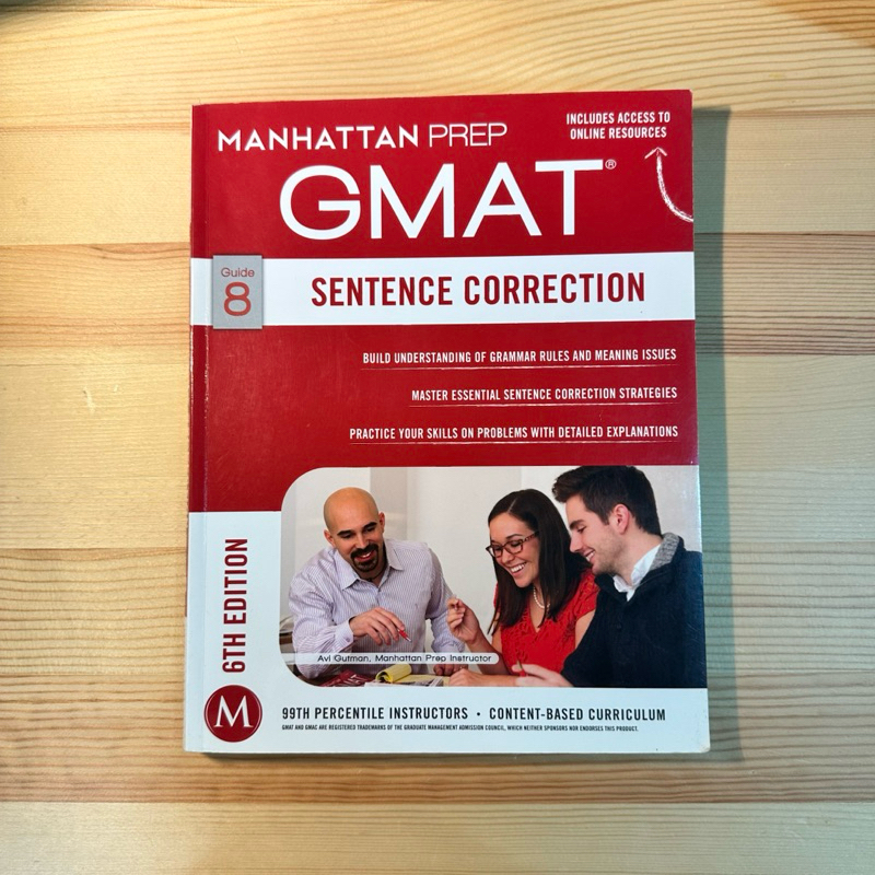 Manhattan Prep GMAT SC (6th Edition) | 蝦皮購物
