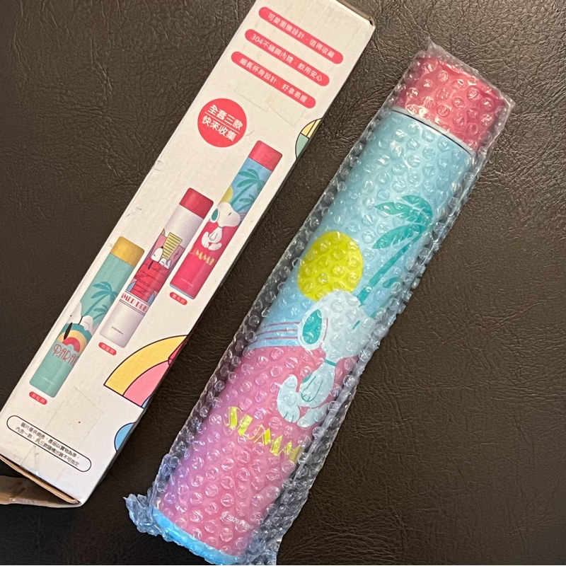 snoopy 304不鏽鋼保溫瓶 7-11集點 保溫杯 細長保溫杯 300ml 史努比 全新 | 蝦皮購物