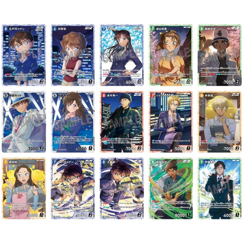 日版現貨 名偵探柯南 TCG 卡片 新一 松田陣平 灰原哀 基德 安室透 赤井秀一 黑暗組織 警校五人組 SR RP卡 | 蝦皮購物