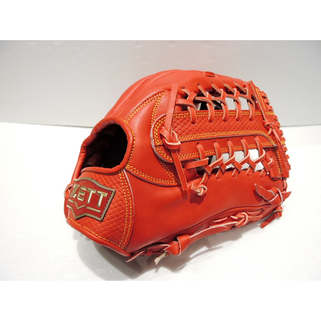日本品牌 ZETT 365系列 A級硬式牛皮 棒壘球 野手手套 T網檔 日本紅(BPGT-36527)附贈手套袋 | 蝦皮購物
