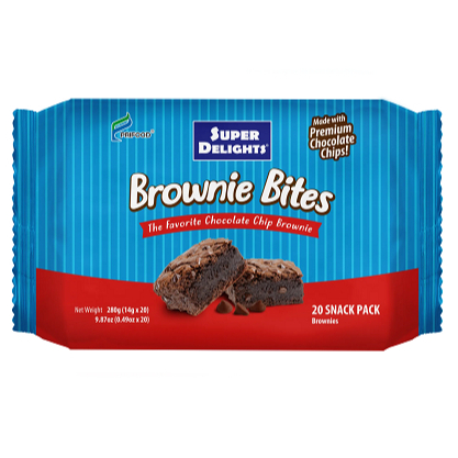 【Eileen小舖】菲律賓 Prifood Super Delights Brownie Bites 布朗尼蛋糕 | 蝦皮購物