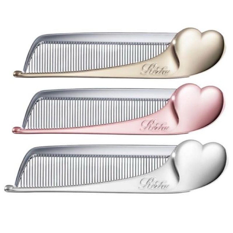 現貨 日本 ReFa 尖尾梳子 梳子 減緩靜電 愛心梳 | 蝦皮購物